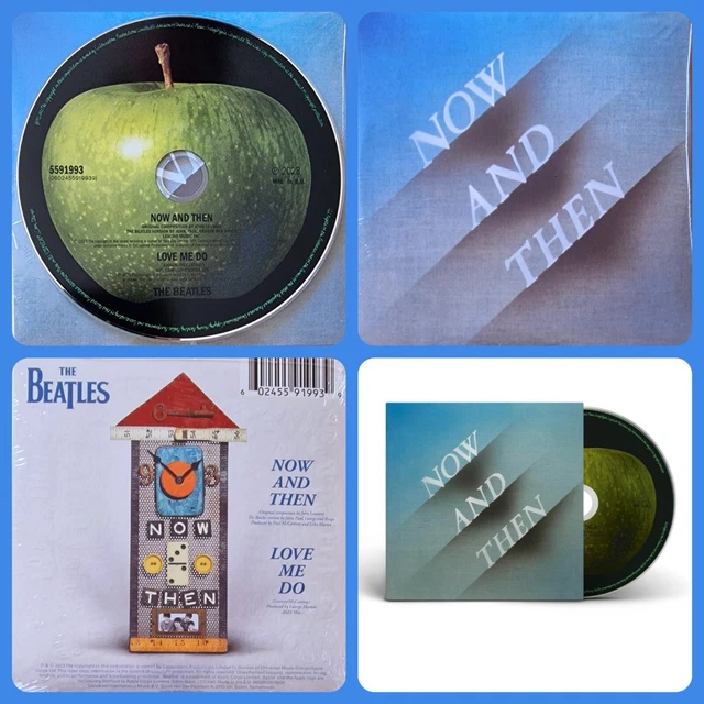 THE BEATLES NOW And Then Limited Edition CD Sealed £12.99 - PicClick UK