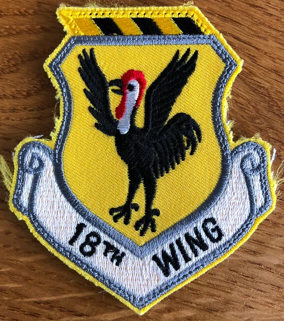 USAF 18TH COMBAT Wing Kadena Air Base - PATCH desert EUR 5,86 - PicClick IT