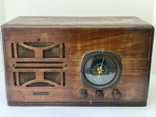1930’S AMERICAN BOSCH Superheterodyne Tabletop Tube Radio Receiver ...