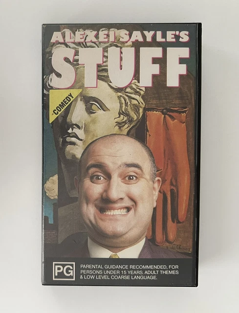 ALEXEI SAYLE’S STUFF [VHS] BBC Ex-Rental Video Tape Comedy 1991 £9.40 ...
