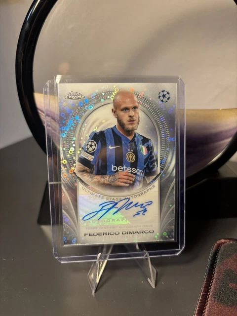 TOPPS FEDERICO DIMARCO Autogramm Ultimate Stage Inter Milan UCC ...