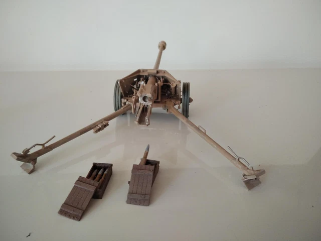 PLAYMOBIL CUSTOM CANON Pak 40 (Afrikakorps) Ref-001 EUR 109,09 ...