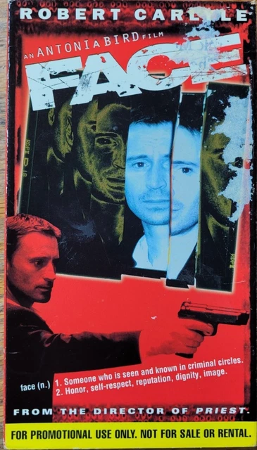 FACE (VHS 2000 New Line) Robert Carlyle~screener~Ray Winstone~Steven ...