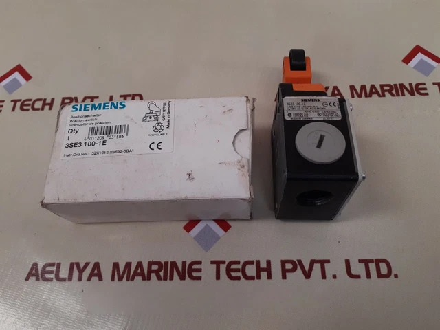 SIEMENS 3SE3 100-1E Position Switch Ip67 EUR 196,87 - PicClick FR