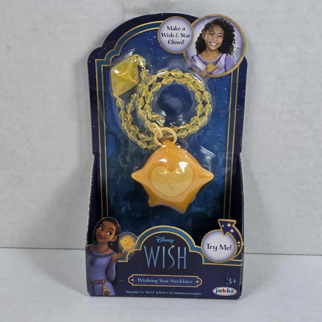 DISNEY WISH MOVIE Wishing Light Up Star Necklace New 2023 $16.91 ...