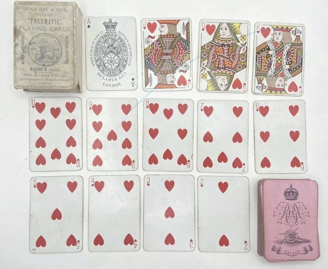 BOER WAR PERIOD Queen Victoria Royal Artillery Regiment Playing Cards ...