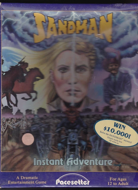 PACESETTER RPG SANDMAN (Map Of Halaal) Instant Adventure Original ...