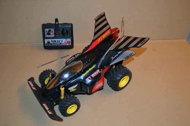 RARE ANCIEN NIKKO R/C Jet Wave Thunder Sound 1:16 Pat .P.148269 ( A ...