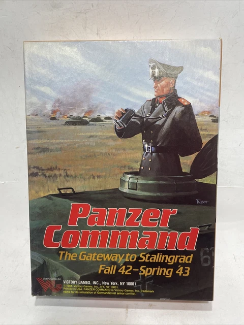 PANZER COMMAND : Gateway to Stalingrad Victory Games 1984 Unpunched ...