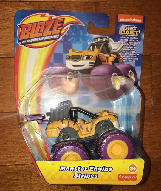 BLAZE AND THE Monster Machines Monster Engine Stripes Die-Cast ...