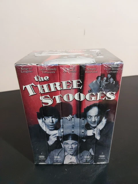 THE THREE STOOGES 5 VHS Collectors Series Box Set £18.83 - PicClick UK