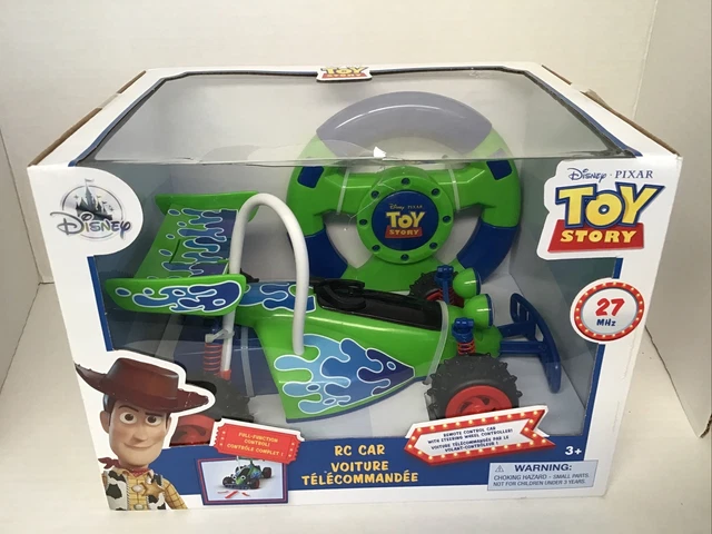 DISNEY THINKWAY TOY Story Remote Control Woody & RC Buggy Car ...
