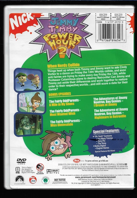 THE JIMMY TIMMY Power Hour 2 (DVD) £5.38 - PicClick UK