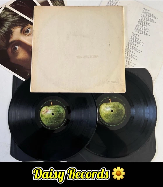 THE BEATLES WHITE Album 1st UK *Mono* Press *No EMI* Complete Low No ...