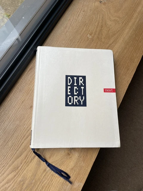 NEXT DIRECTORY NO. 1 - Limited Edition. £35.00 - PicClick UK