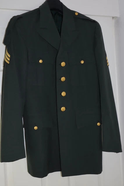 1950'S KOREAN WAR US Army Class 3 Sergeant Jacket Military Green ... 1950'S KOREAN WAR US Army Class 3 Sergeant Jacket Military Green ...
