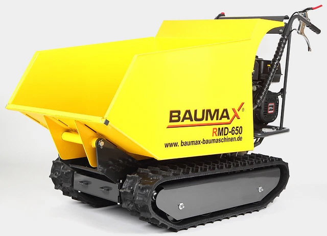 RAUPENDUMPER BAUMAX RMD650 Kettendumper Minidumper Dumper ...