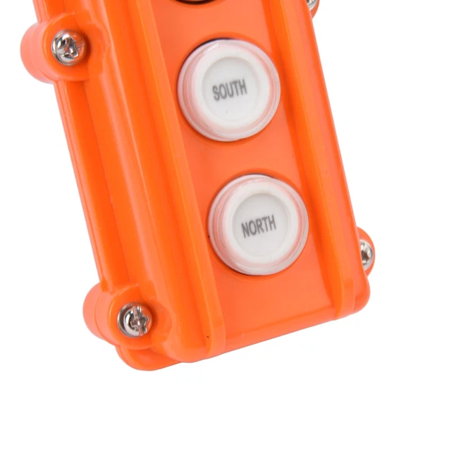 CRANE REMOTE CONTROL Hoist Switch Push Button Box Controller 220V/500V ...