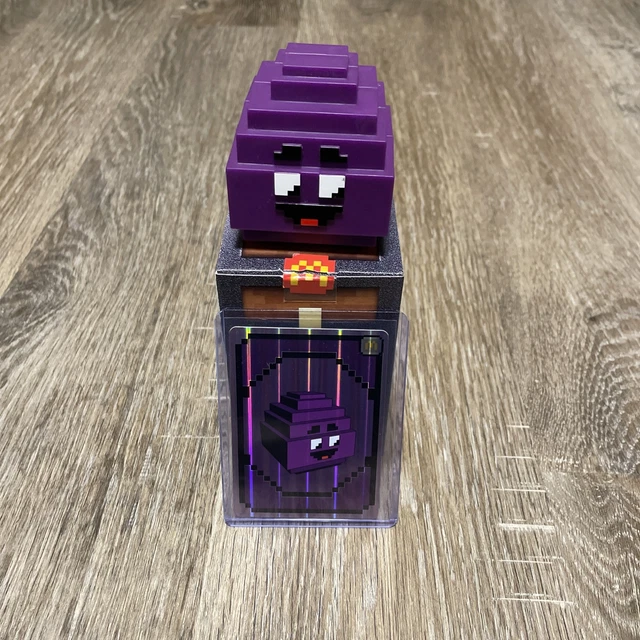 2025 MCDONALD'S MINECRAFT Grimace Egg With Unused Code Card $25.00 ...