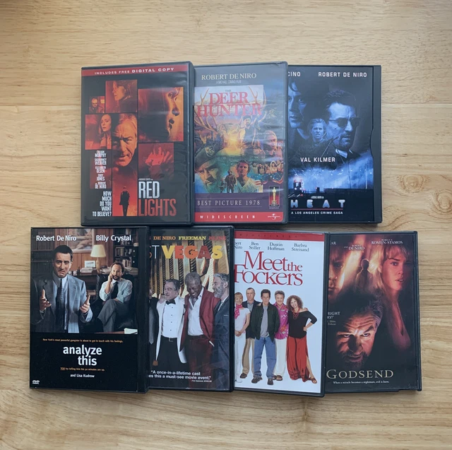 ROBERT DE NIRO DVD Lot Bundle (7 Movies, 7 Disc) No Digital Copies £13. ...