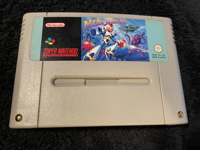 MEGA MAN X - Super Nintendo SNES - PAL - Cart Only £77.00 - PicClick UK