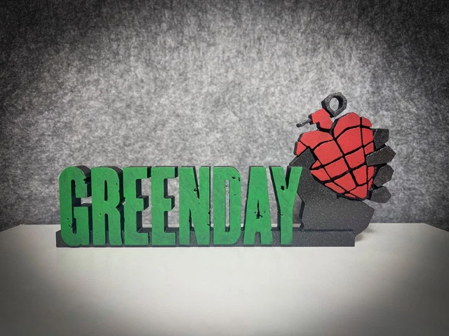 GREEN DAY ACTION Figure Nerd Geek Gift Collection Edition Rock Fan Art ...