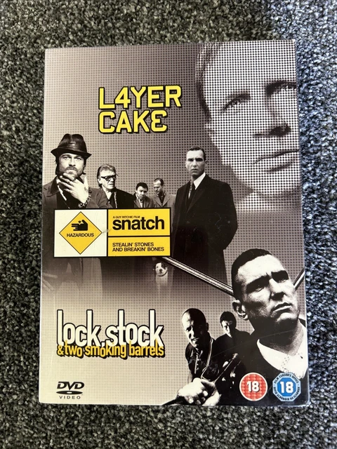 LAYER CAKE/SNATCH/LOCK, STOCK And Two Smoking Barrels (Box Set) (DVD ...