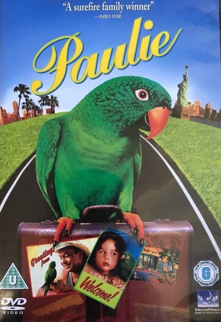 GENA ROWLANDS CHEECH Marin PAULIE ~ 2001 DreamWorks Parrot Family ...