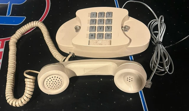 VINTAGE WESTERN ELECTRIC Princess Phone Bell System Tested Works W Jack ...