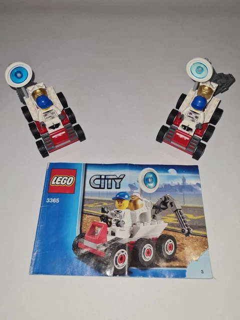 LEGO CITY 3365 Space Moon Buggy Vehicle with Instructions. £5.45 ...