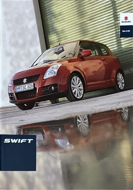 SUZUKI SWIFT PROSPEKT Brochure Depliant 03/2009 EUR 3,90 - PicClick DE