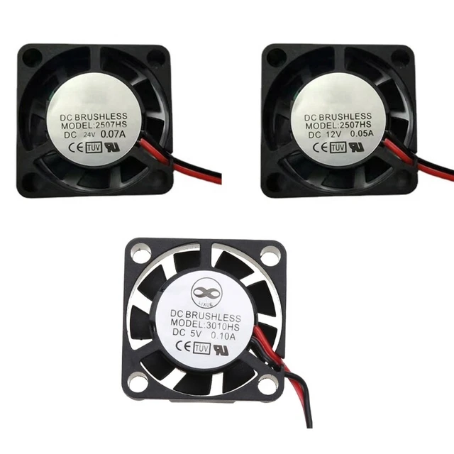 25MM FAN 2507 Hydraulic Bearing Brushless Heatsink Cooling Fan £5.69 ...