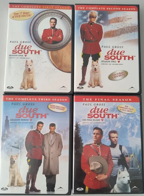 DUE SOUTH - The Complete Series 1-4 - Paul Gross (2) £59.99 - PicClick UK
