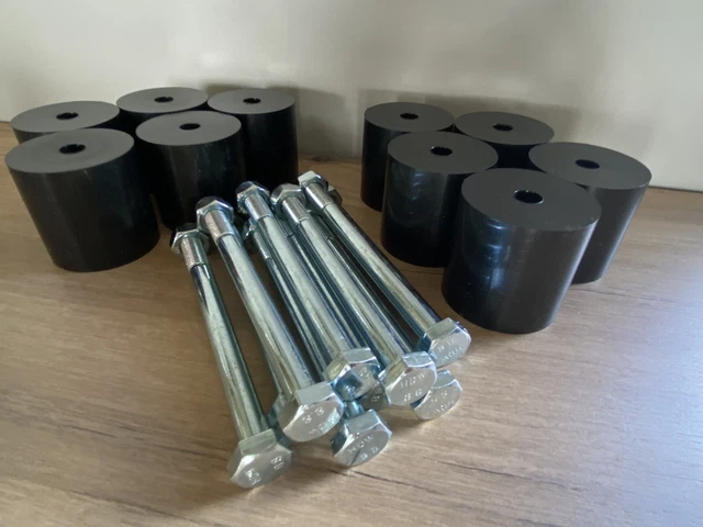 LAND ROVER RANGE Rover Classic Body Lift Kit 50mm With Bolts Included ...