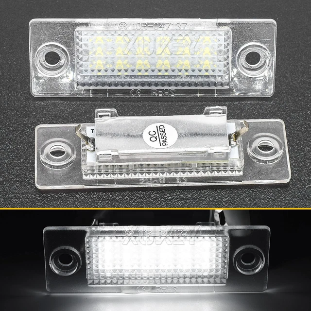 ILLUMINAZIONE TARGA LED per VW T5 Passat 3C/B6 Caddy Touran Golf ...
