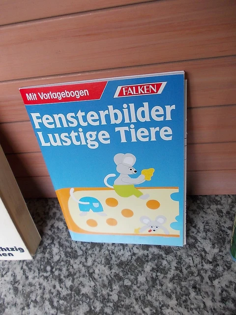 FENSTERBILDER LUSTIGE TIERE, von Frauke Michaelski, aus dem Falken ...