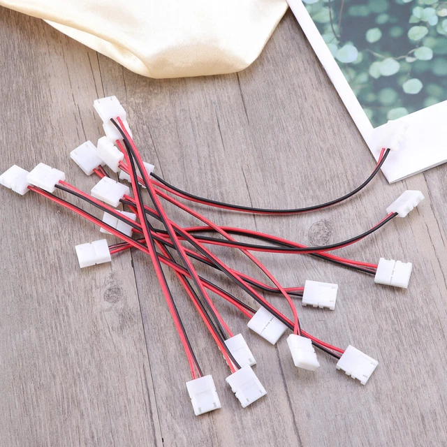10 PCS/SET LED Strip Light Wire Joint Connector Accessories £4.55 ...