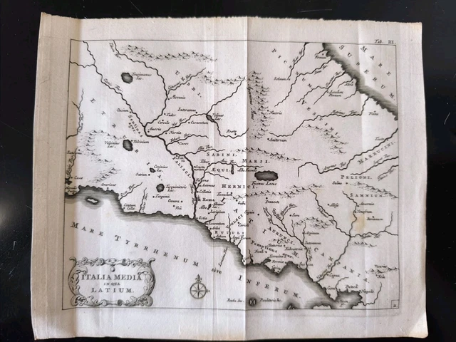 CENTOCELLE, ASCOLI, NOCERA, Napoli, Nola_Importante mappa incisa di ...