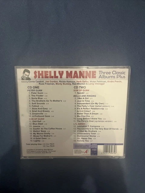 SHELLY MANNE - Three Classic Albums Plus 2CD EUR 4,72 - PicClick IT