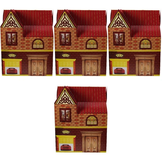 4X FUNERAL ANCESTOR Deceased Ancestor Paper Money Paper Burning House ...