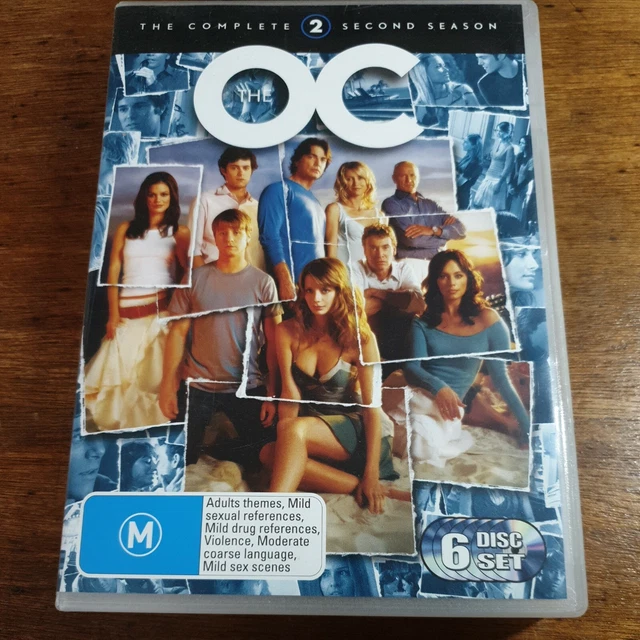 THE OC COMPLETE Second Season 2 Limited Edition DVD Fat Pack Case R4 ...