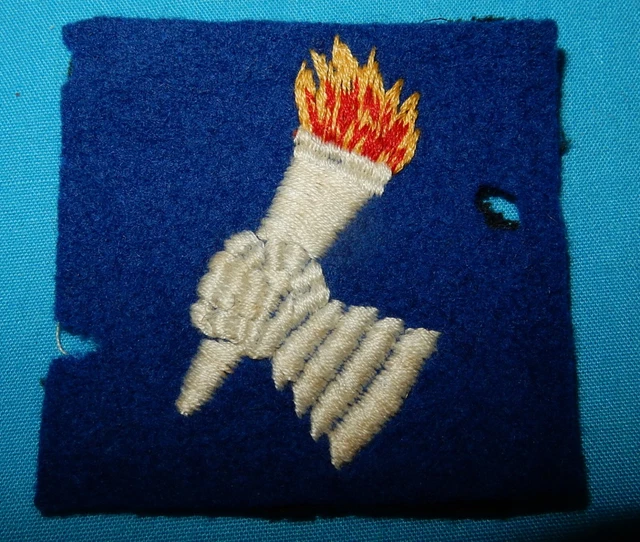 WW2 ROYAL ARMOURED Corps Training Brigade Formation Felt Patch Military ...