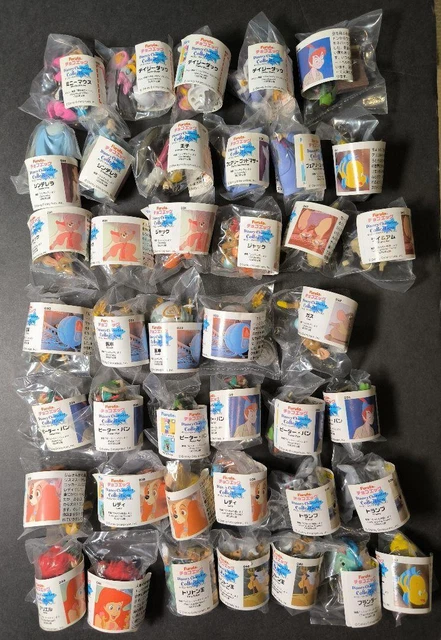 DISNEY COLLECTION MINI Figure character Anime Goods lot of 41 Set sale ...