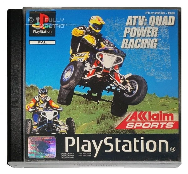 ATV QUAD POWER RACING (PS1 Game) Playstation C EUR 8,45 - PicClick FR