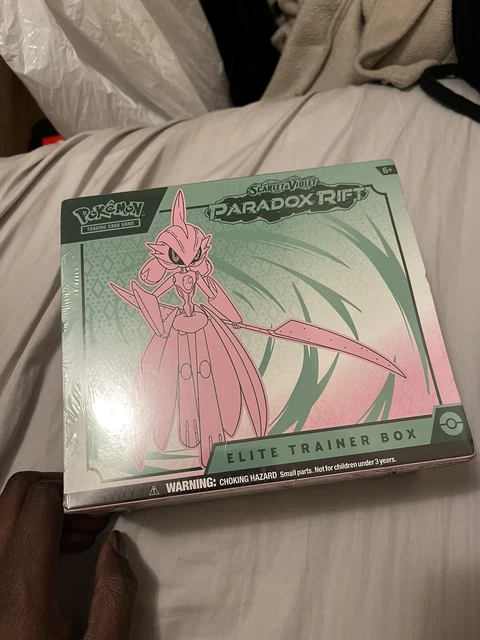 2023 POKEMON PARADOX Rift Elite Trainer Box ETB Factory Sealed Iron ...