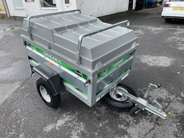 DAXARA 148 CAMPING Trailer With Erde Hardtop + Load bars + Spare ...