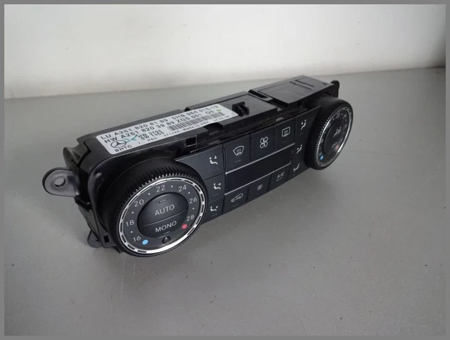 MERCEDES BENZ R251 W164 Klimabedienteil Bedienteil Heizung Schalter ...