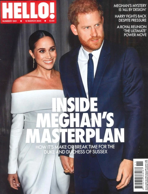 HELLO! MAGAZINE: MEGHAN Markle & Prince Harry Cover, Zara Tindall 10.3. ...