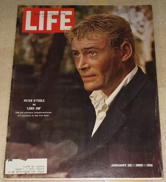 LIFE MAGAZINE (JAN 22 1965) Ray Bradbury, Peter O'Toole, Arthur Miller ...