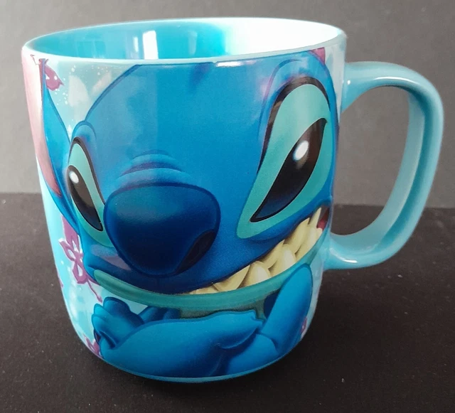 DISNEY - STITCH Light Blue Ceramic Mug - Raised Graphic (3D) - Baring ...